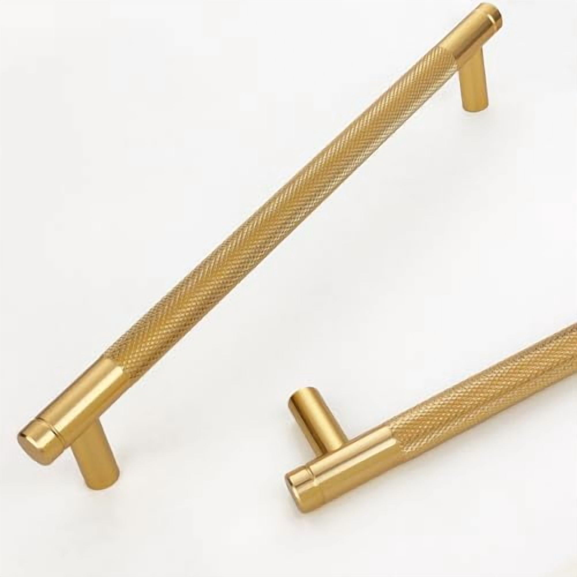 12 Pack 7 1/2 Inch 192 mm Gold Cabinet Handles Cabinet Pulls Aluminum ...