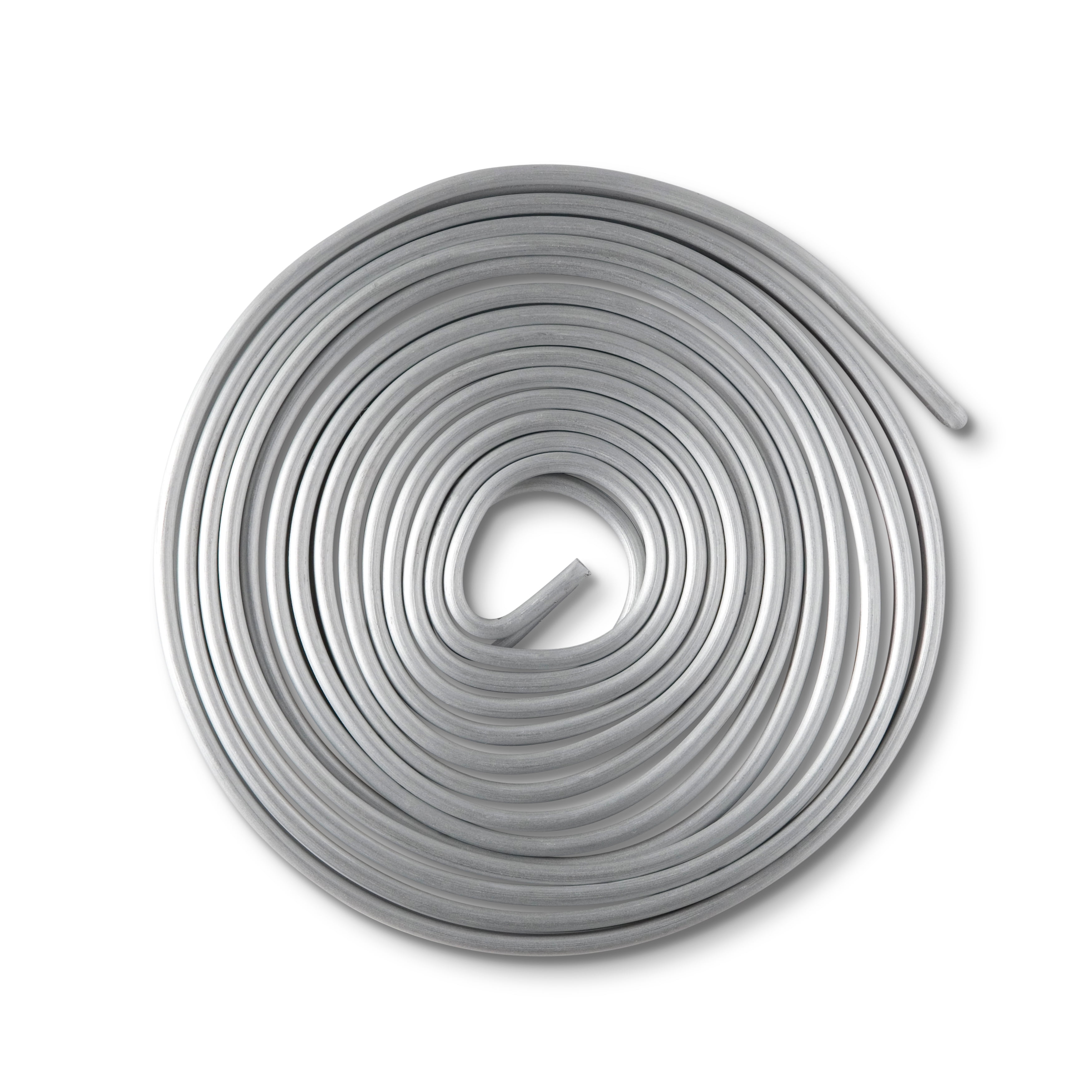 Craft Smart 12 Pack 8 Gauge Sculpting & Armature Wire, Silver, Pliable ...