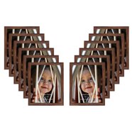 5x5 Gold Metal Picture Frame - Classic Bevel - Walmart.com