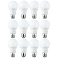 SYLVANIA LED Light Bulb, A19, 8.5W, Medium Base, 5000K, Daylight, 4 Pack - Walmart.com