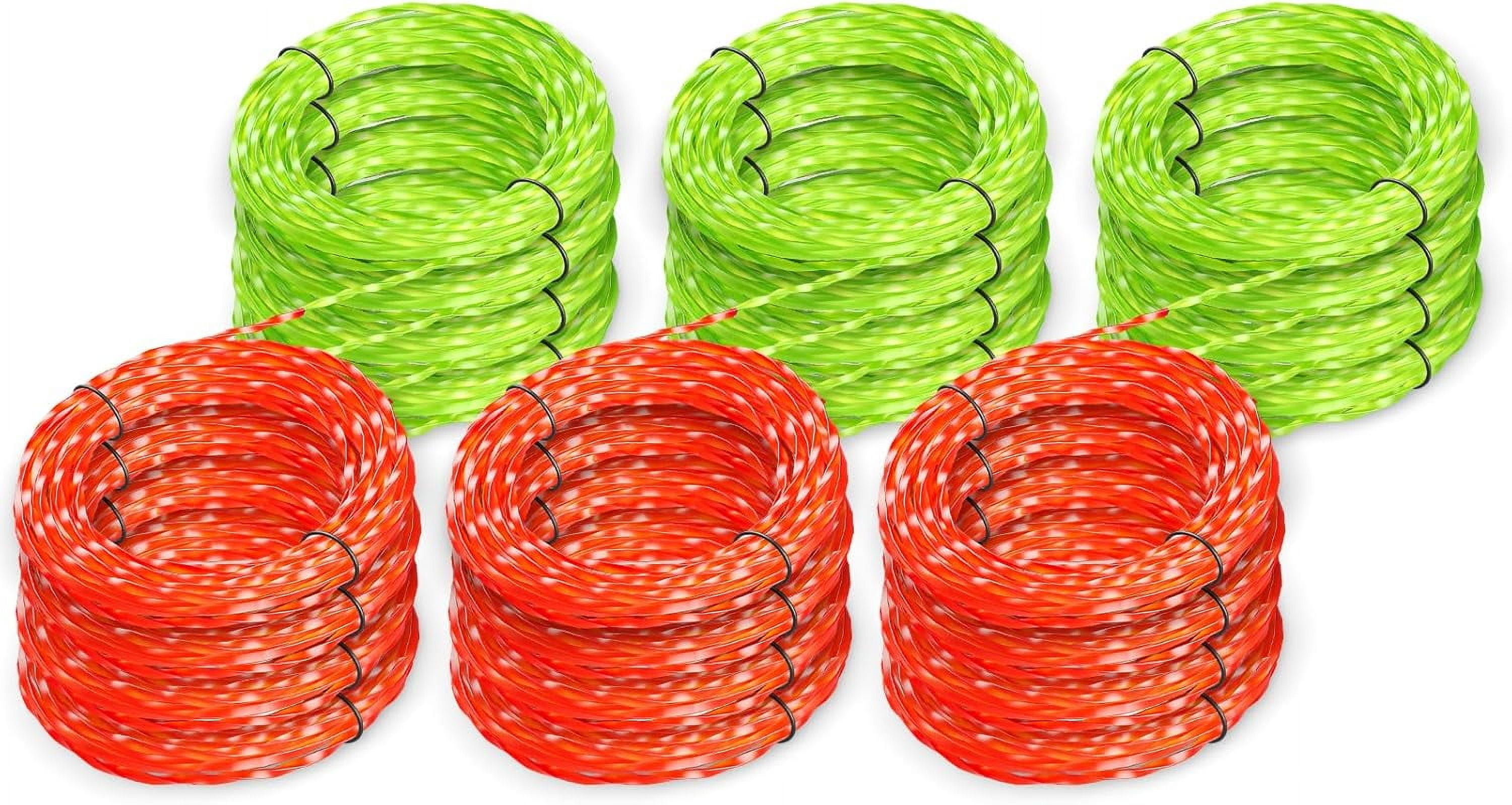 12 Pack AL2420PD 0.095’’ Replacement Twisted Trimmer Lines Compatible ...