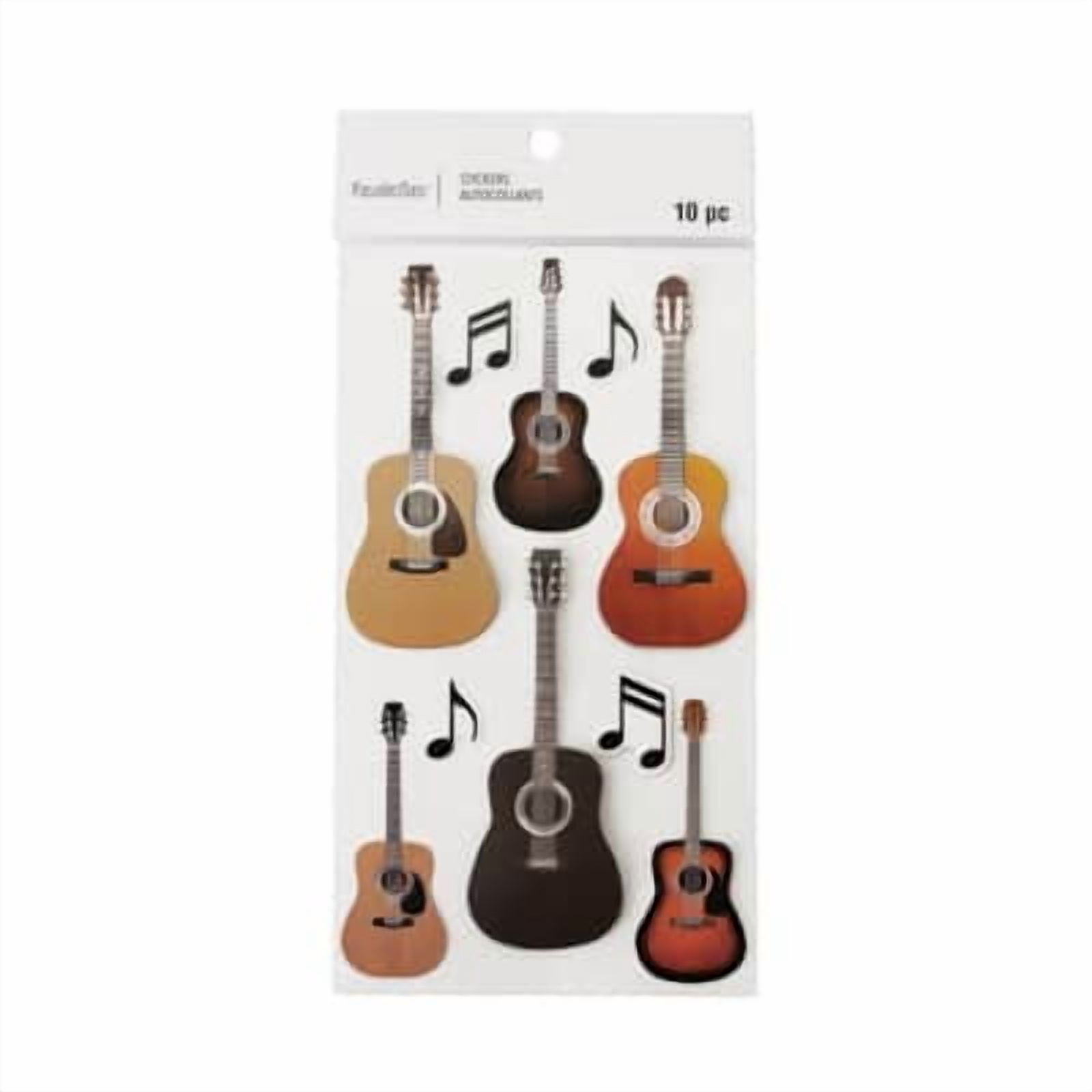 12 Pack: Acoustic Guitar Stickers by Recollections™ - Walmart.com