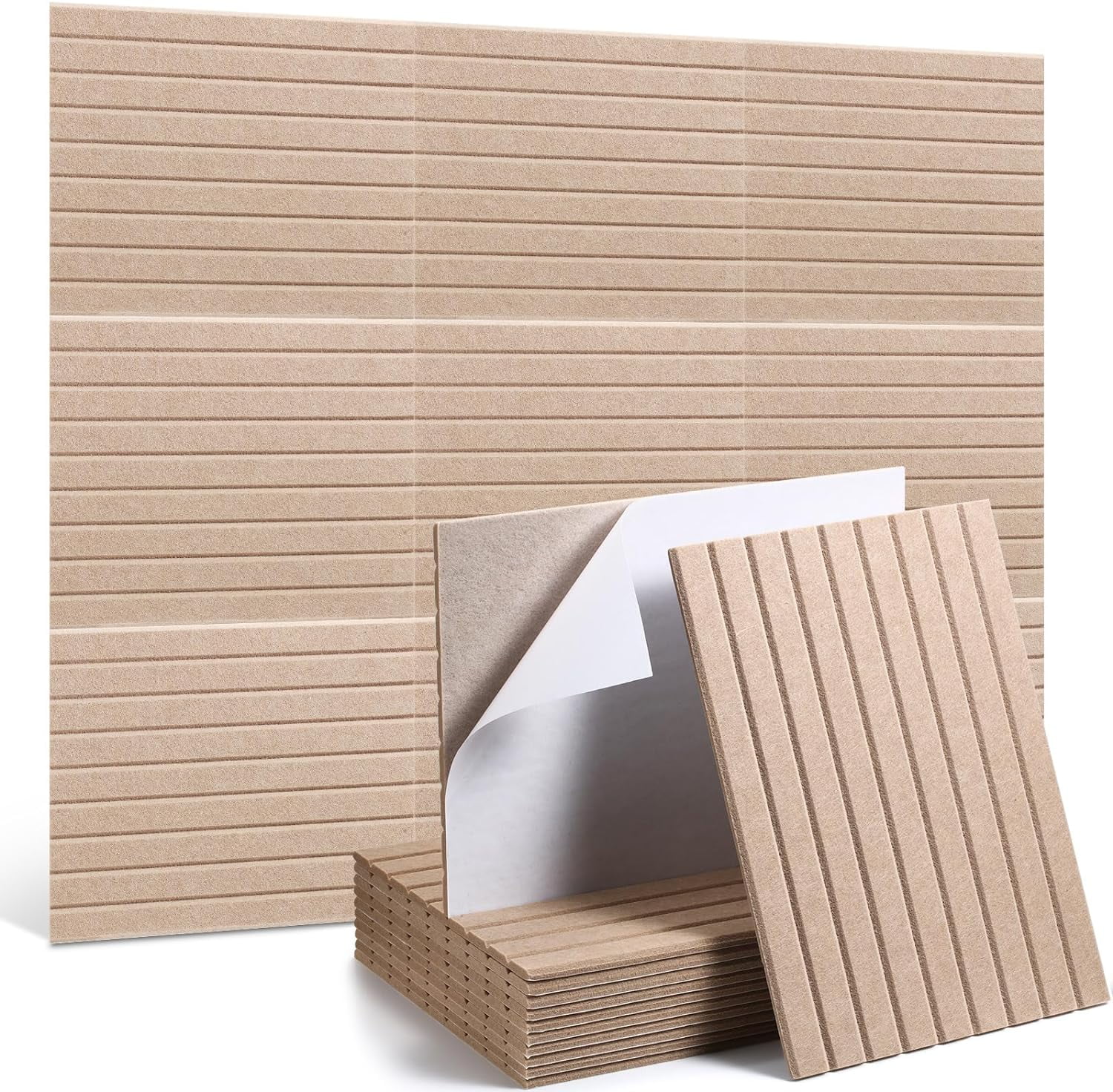 12 Pack Acoustic Panels Bulk 16x12x0.4 In Soundproof Wall Panels Sound ...