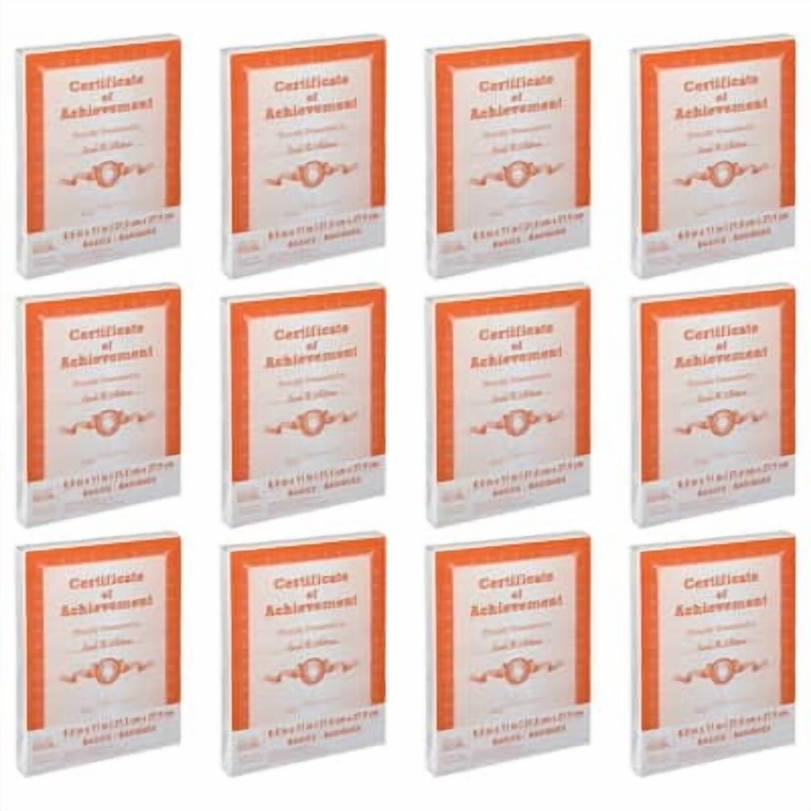 Studio Decor Acrylic 8.5" x 11" Basics Box Frame, 12 Pack - Walmart.com