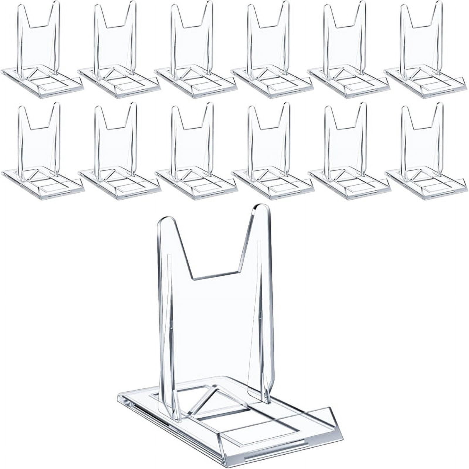 12 Pack Acrylic Bookshelf for Display Tablet Stand for Home Office ...