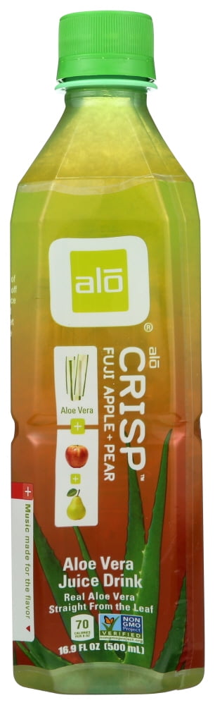 (12 Pack) Alo Crisp Aloe Vera Juice Drink, 16.9 oz. - Walmart.com