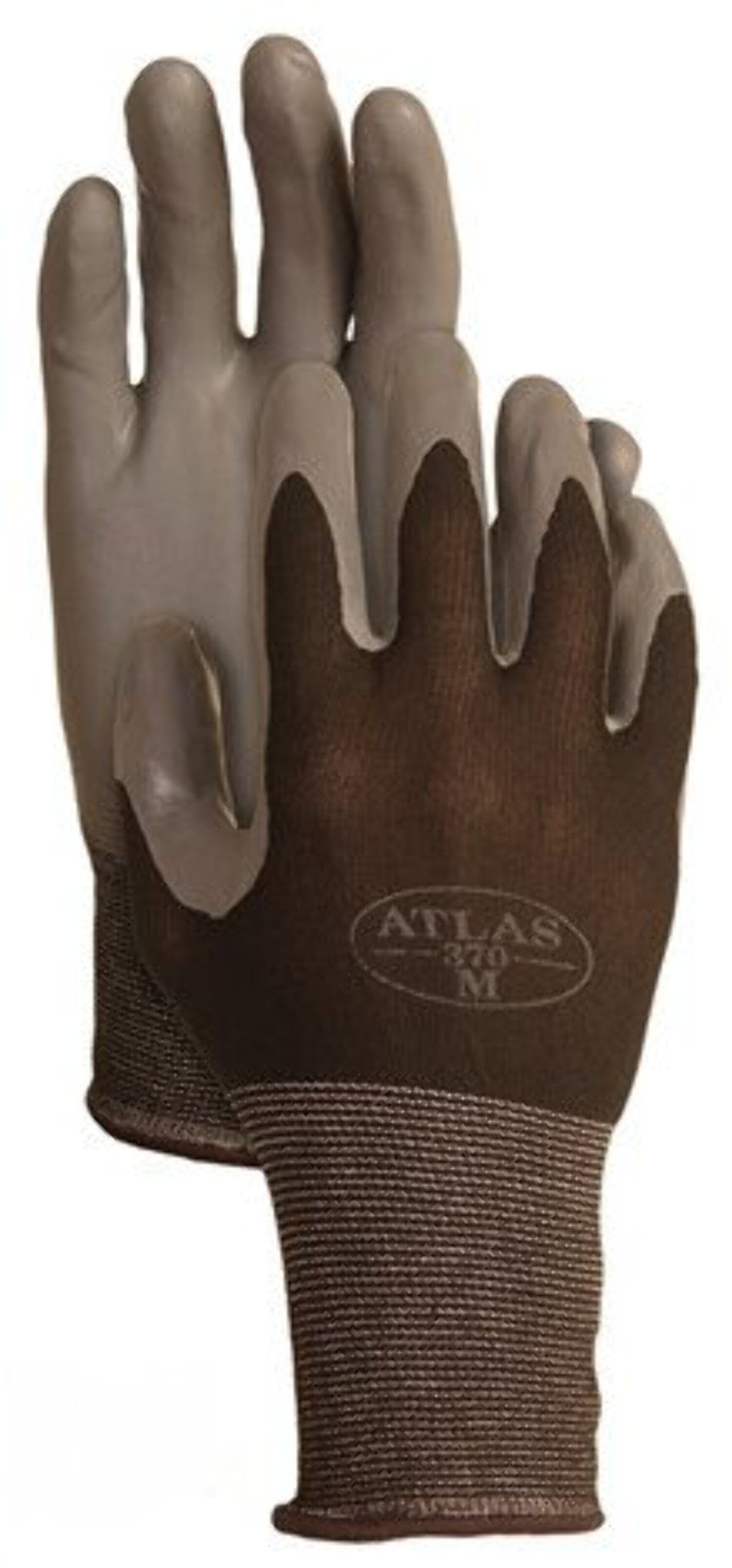 12 Pack Atlas Glove 370BBK Atlas Nitrile Tough Gloves - Walmart.com