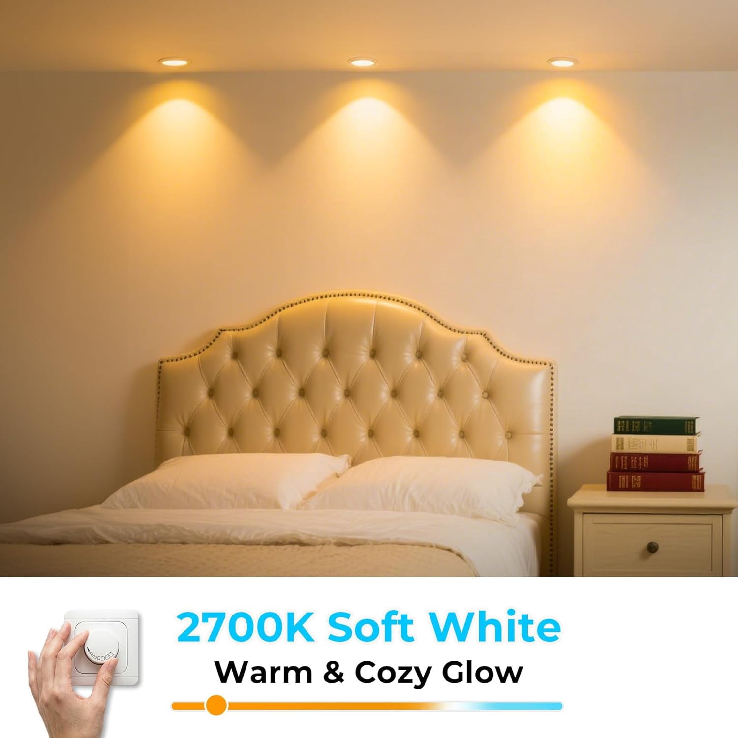 12 Pack BR30 LED Flood Light Bulbs, 7W (65W Equivalent), 2700K Soft ...