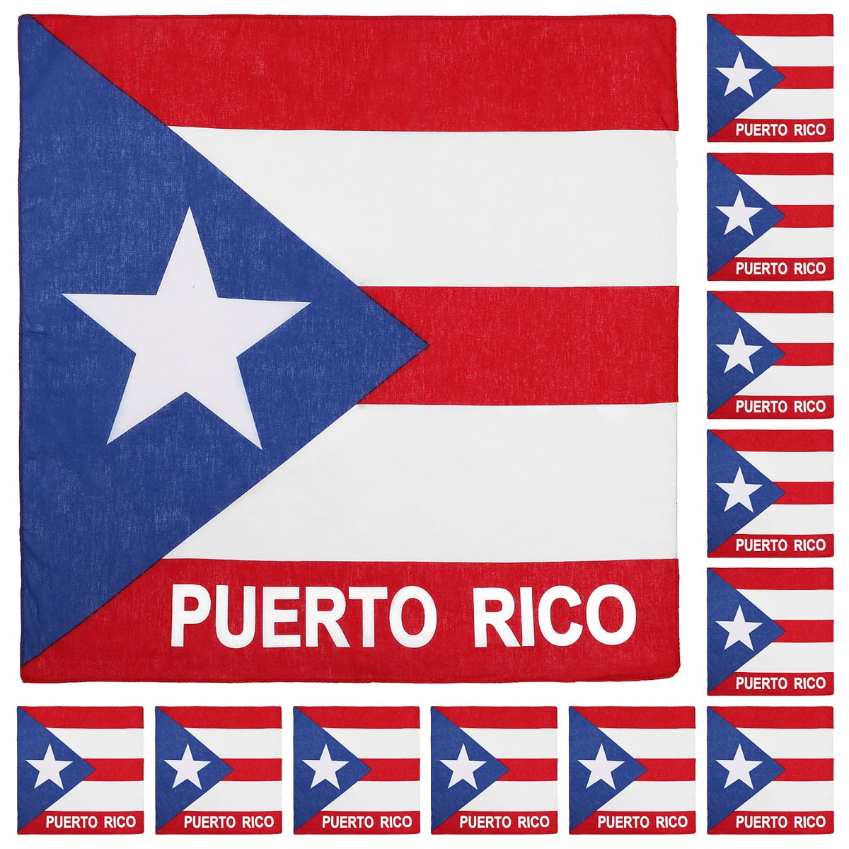 12 Pack Bandanas Multipurpose Cotton Novelty Paisley Bandana Headband ...