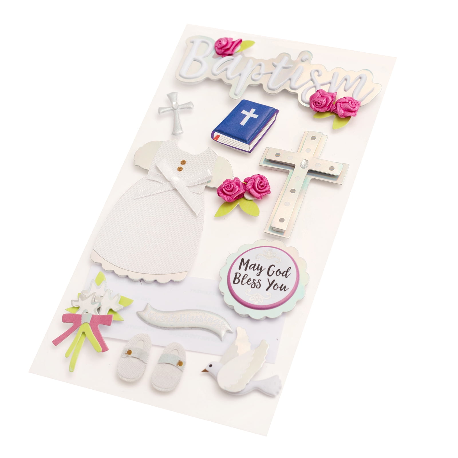 12 Pack: Baptism Dimensional Stickers by Recollections™ - Walmart.com