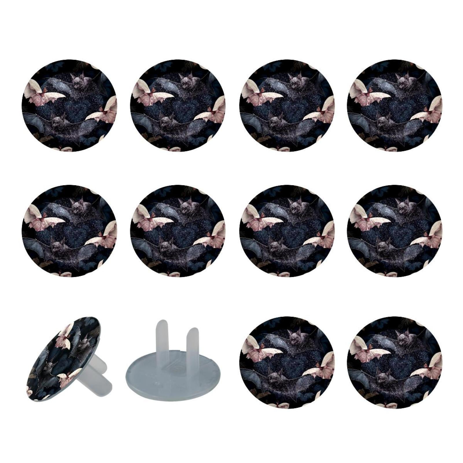 12 Pack Bat Outlet Covers Baby Proofing | Safe Electric Plug Protectors ...