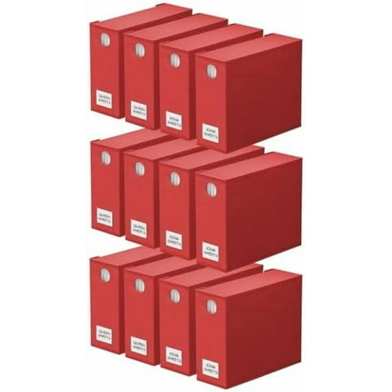 12 Pack Bed Sheet Organizers and Storage, Foldable Organizer for Linen ...