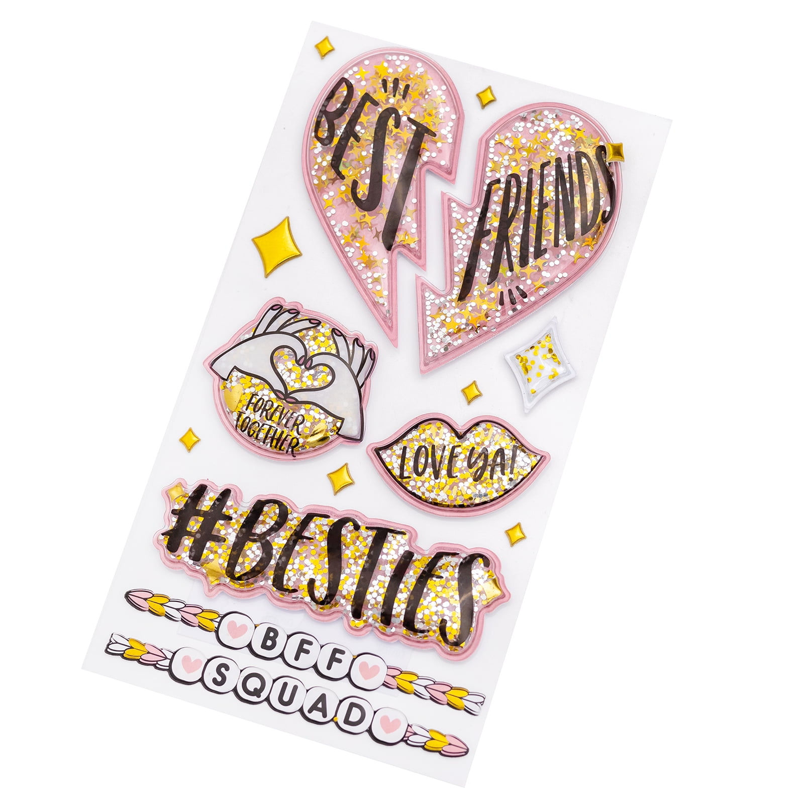 12 Pack: Best Friend Stickers by Recollections™ - Walmart.com
