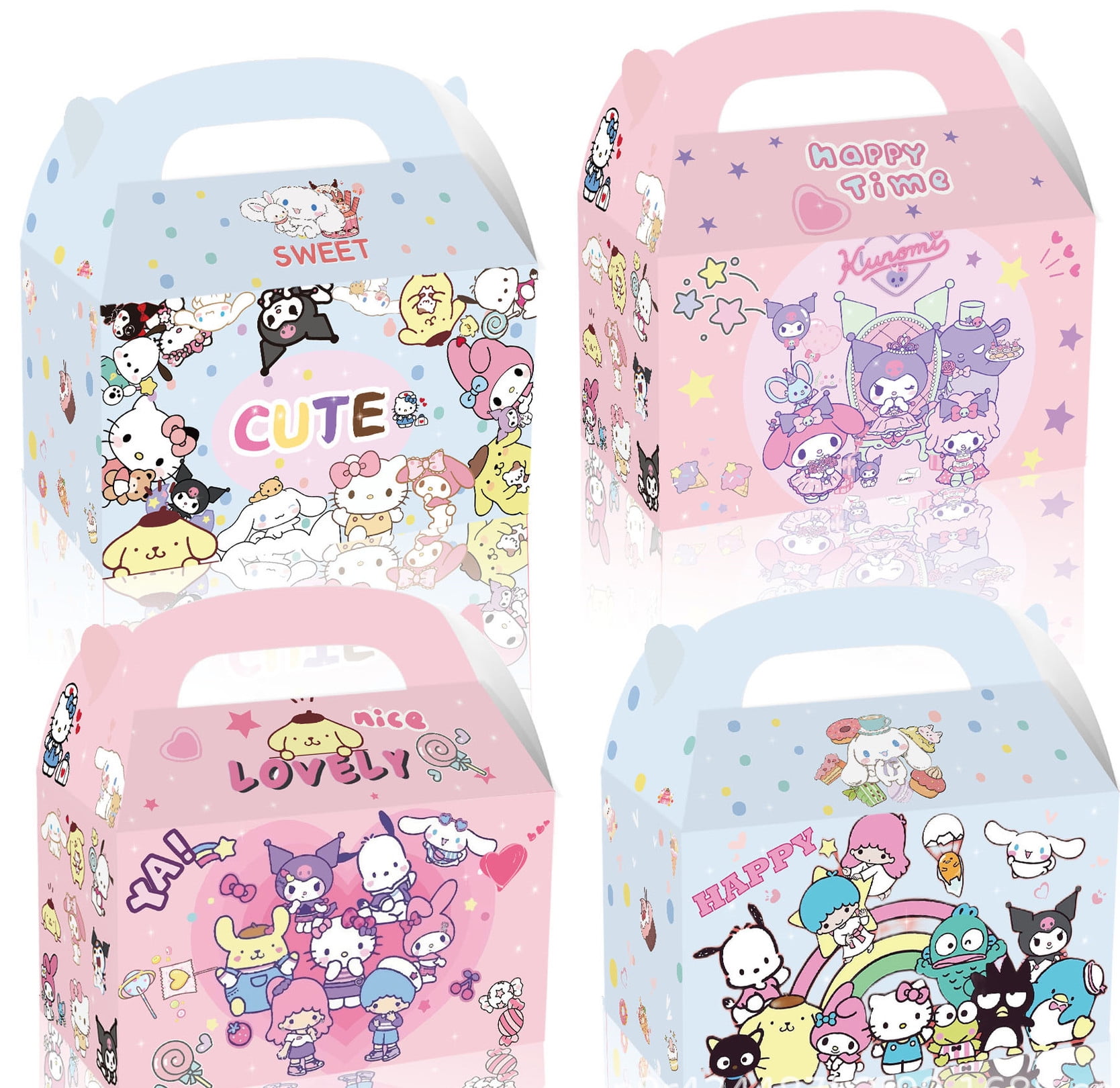 12 Pack Big ear dog and devil rabbit Party Gift Boxes Party Favors ...