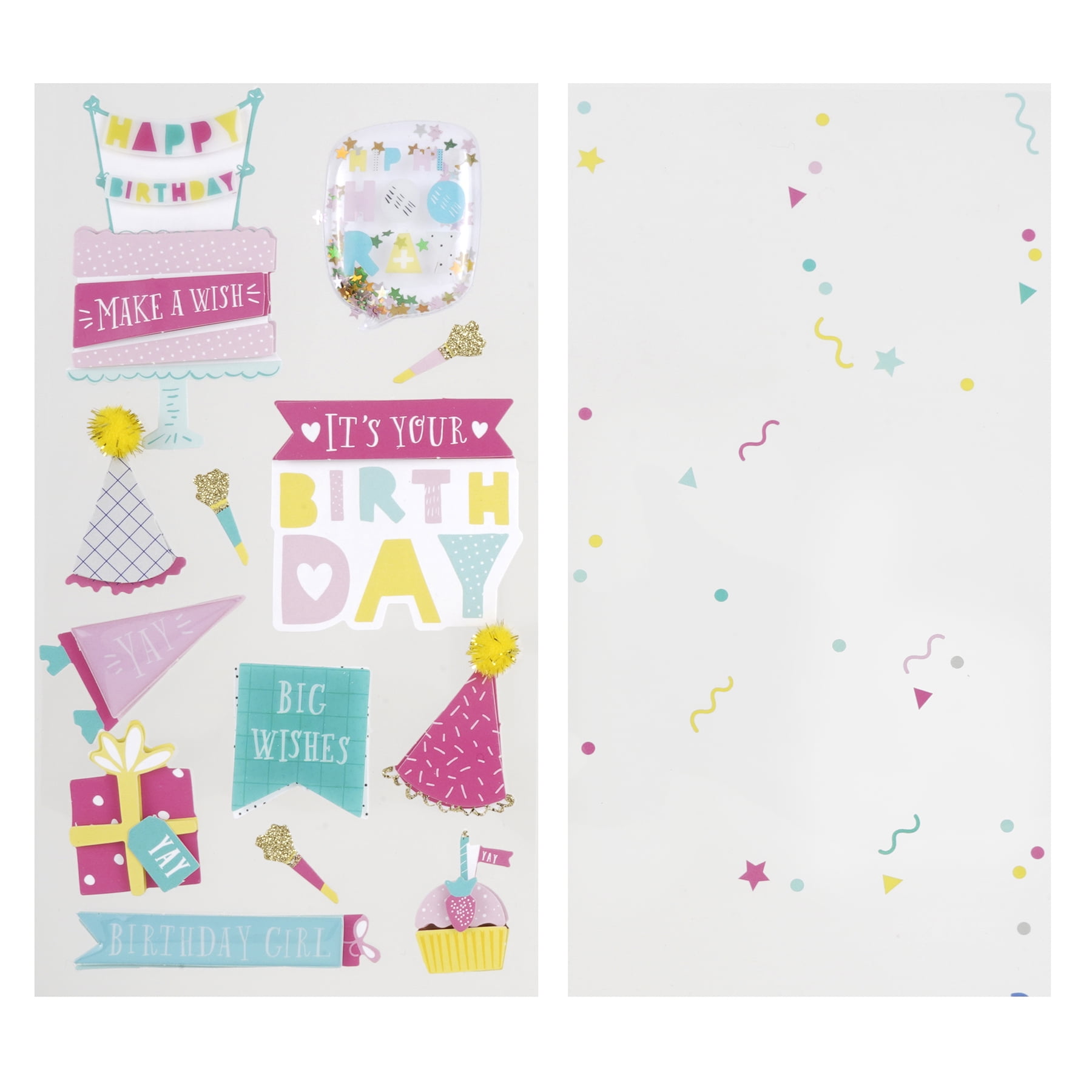 12 Pack: Birthday Stickers by Recollections™ - Walmart.com