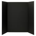 Black 36" x 48" Foam Tri-Fold Display Board, 12 Pack - Walmart.com
