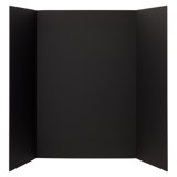 12 Pack: Black 36" x 48" Foam Tri-Fold Display Board - Walmart.com