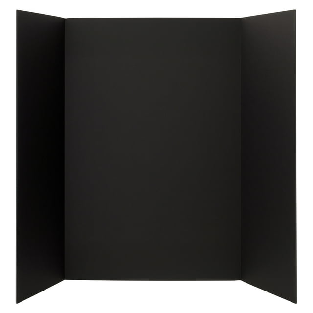 12 Pack: Black 36" x 48" Foam Tri-Fold Display Board - Walmart.com