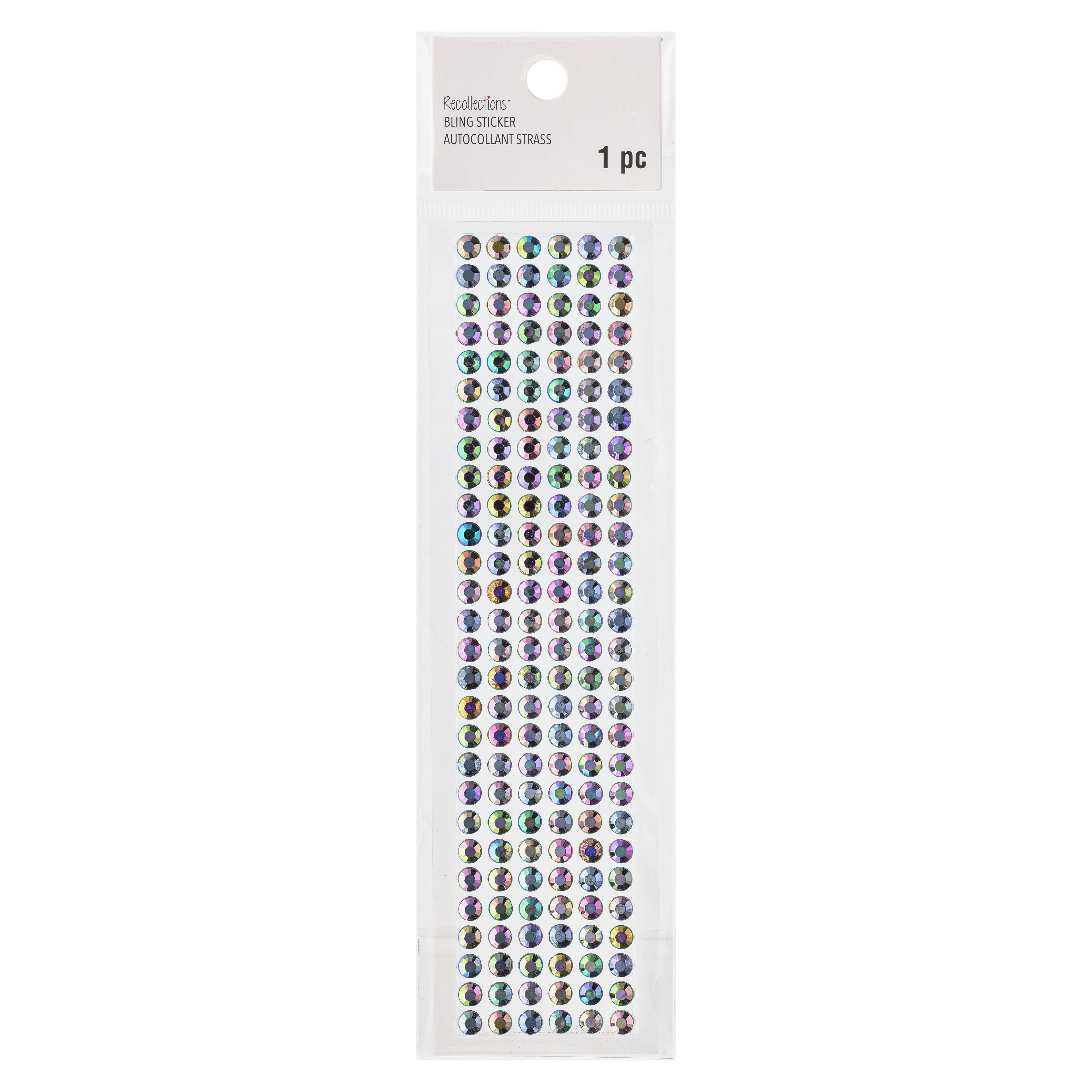 12 Pack: Black AB Bling Sticker by Recollections™ - Walmart.com
