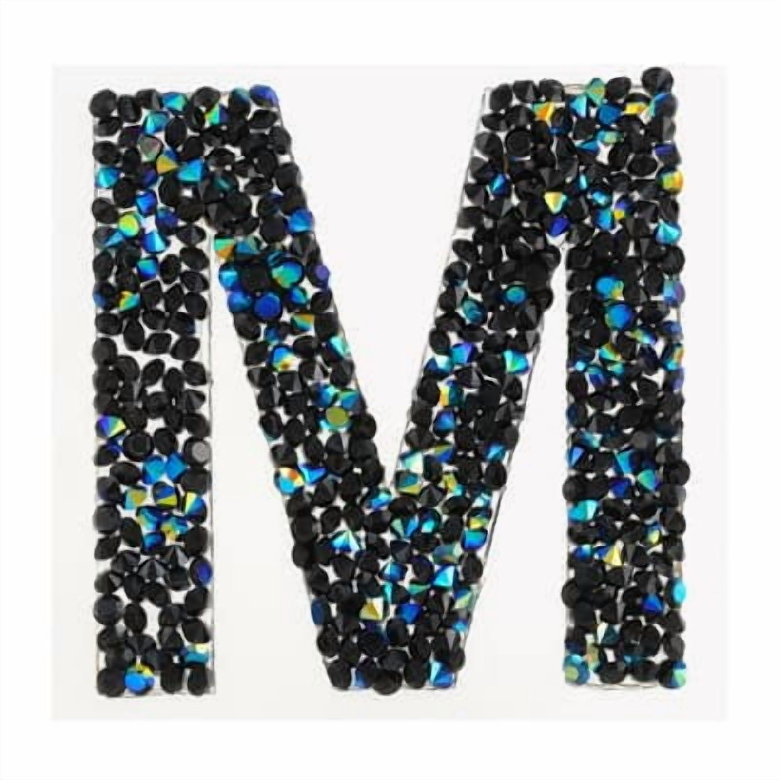 12 Pack: Black AB Letter Bling Sticker by Recollections® - Walmart.com