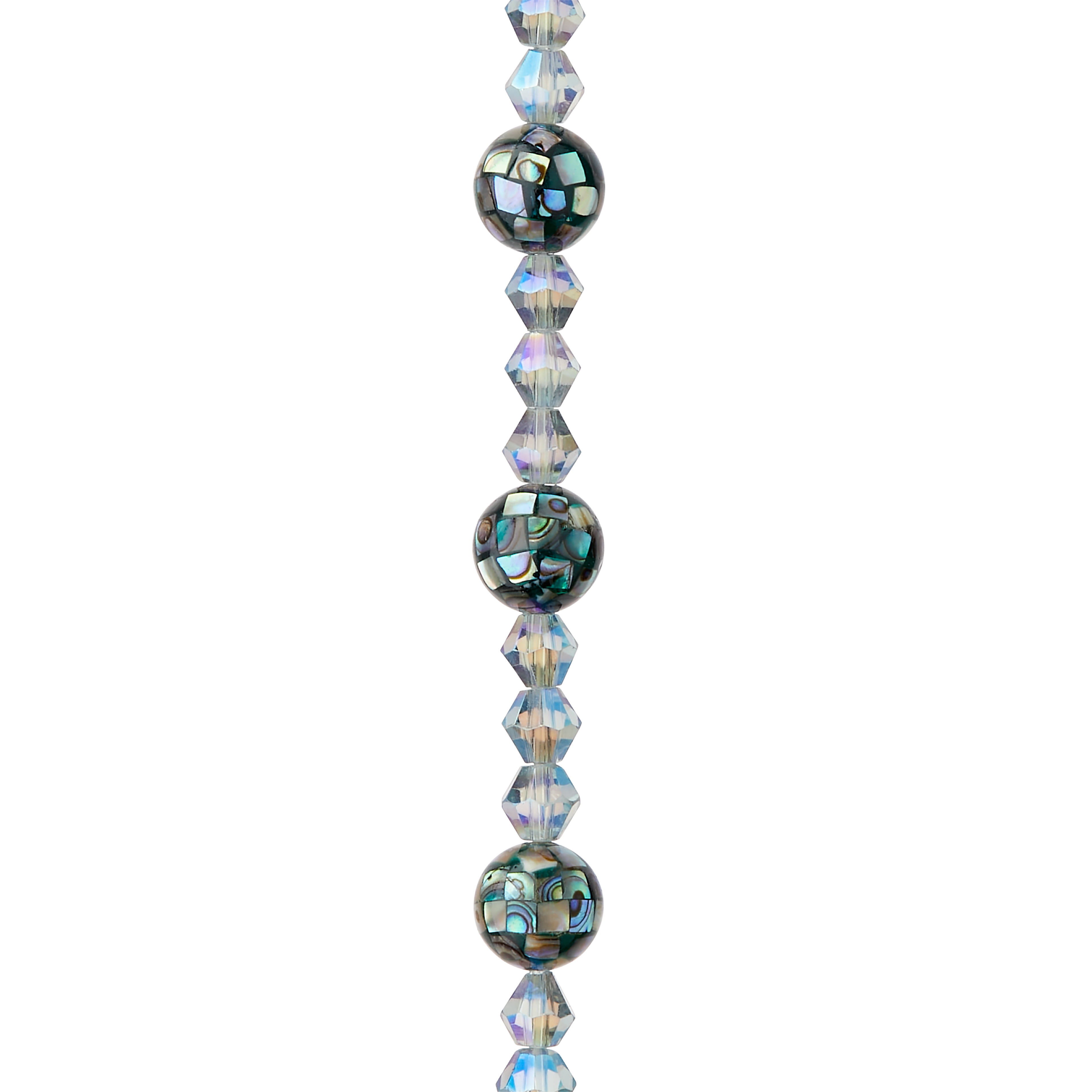 12 Pack: Black Abalone Round Beads - 10mm by Bead Landing - Walmart.com