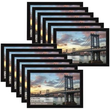 8 Pack: 21 Opening Black 4" x 6" Collage Frame by Studio Décor ...