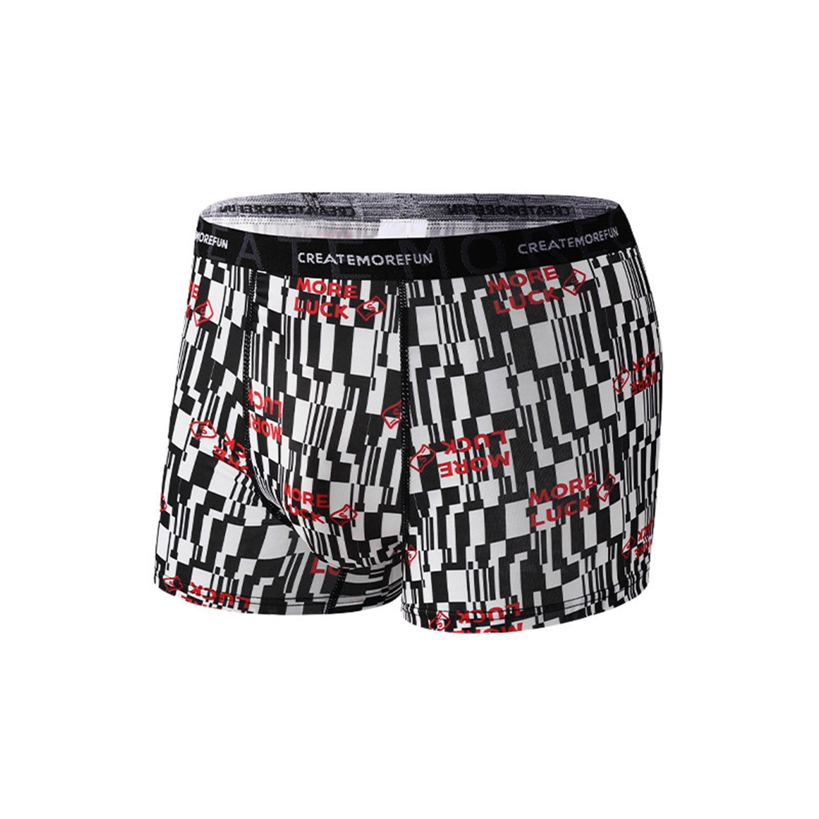 12 Pack Boxer Briefs Mens Underwear Casual Plus Size Breathable Fashion ...