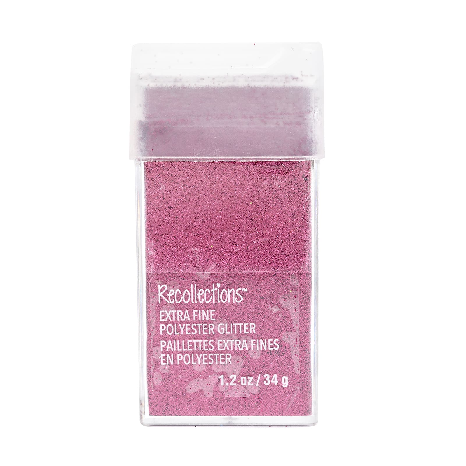 12 Pack: Burgundy Extra Fine Polyester Glitter by Recollections ...