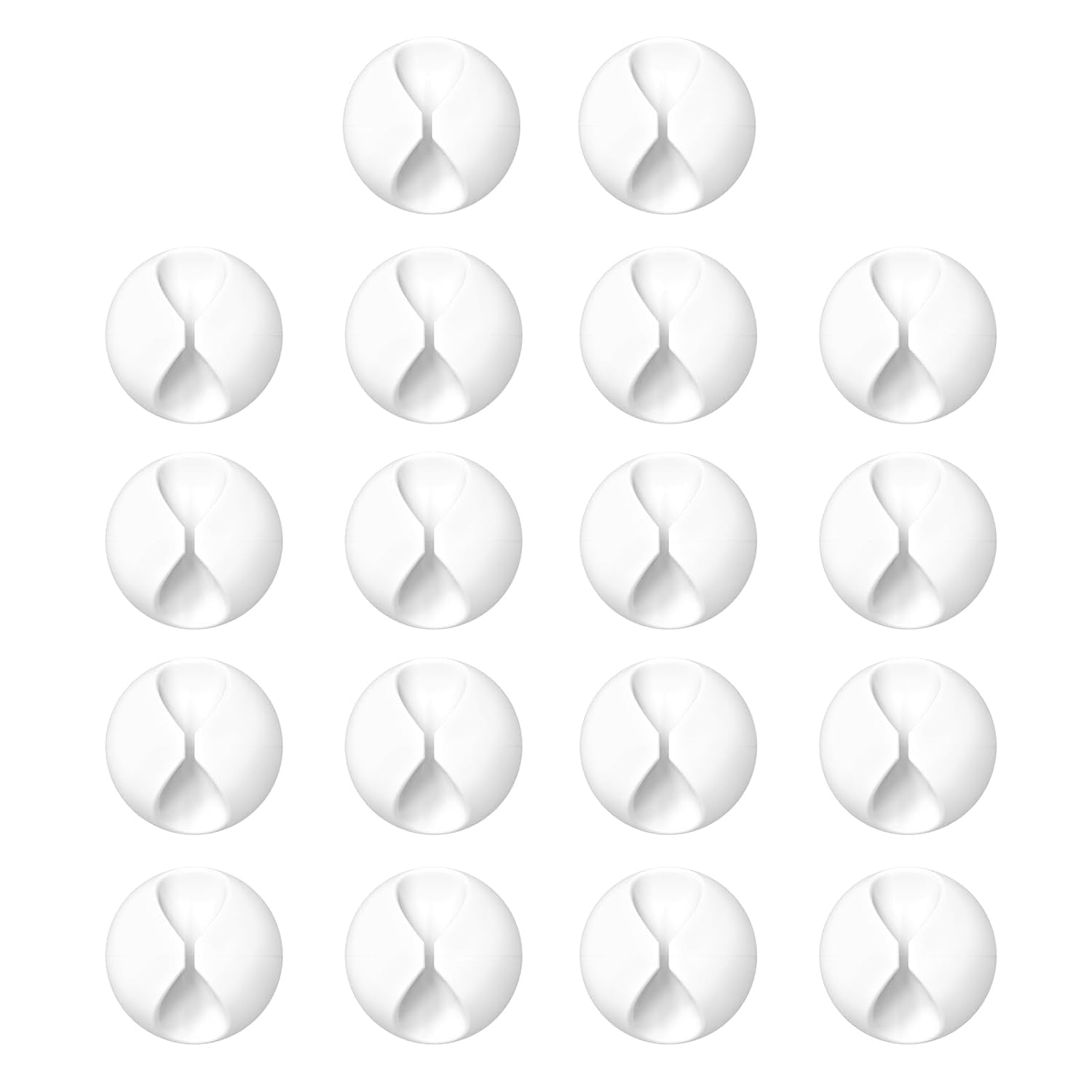 12 Pack Cable Clips, Cord Organizer Holder Adhesive Cable Management ...