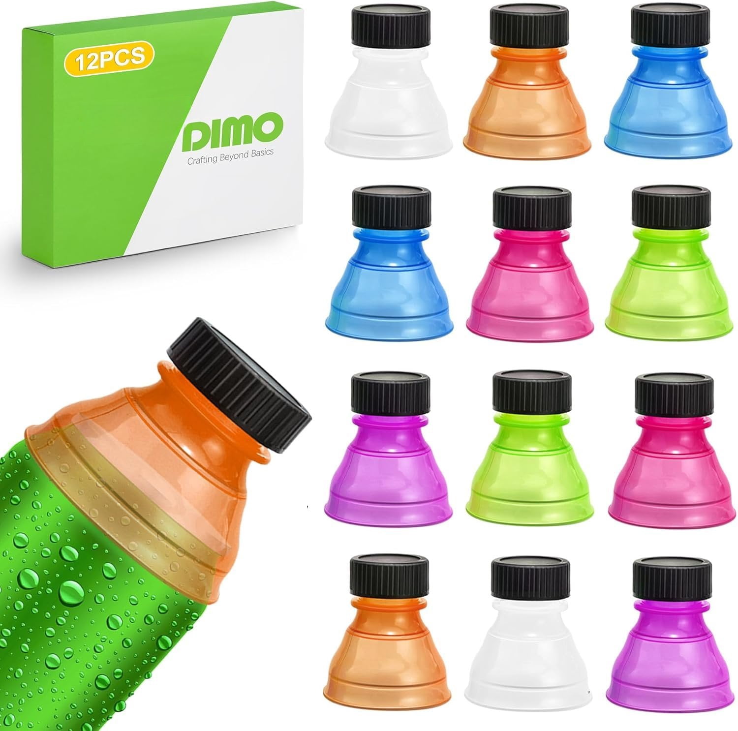 12-Pack Can Covers - Spill Resistant Drink for Soda, , Juice ...