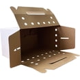 12 Pack Cardboard Pet Carriers for Small Animals, Hamsters, Gerbils ...