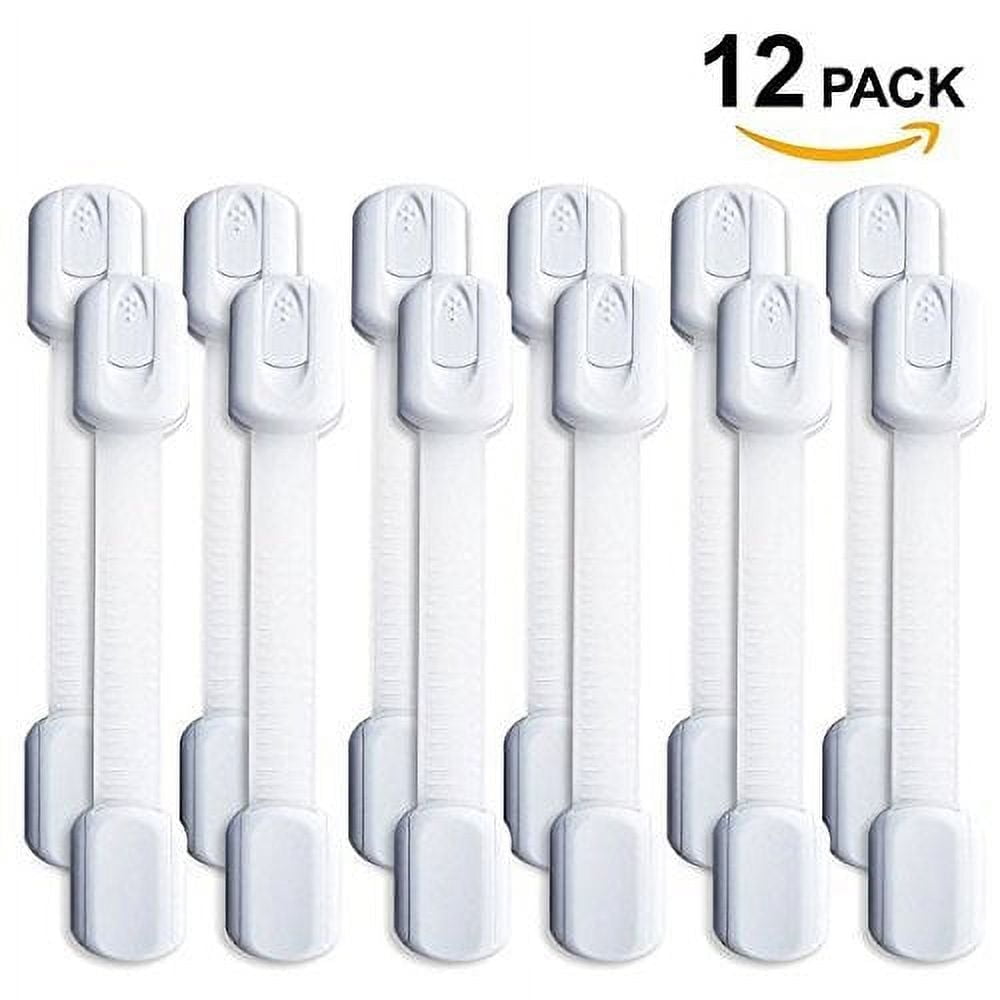 12 Pack Child Proof Cabinet Locks, Baby Proofing for Toilet ...