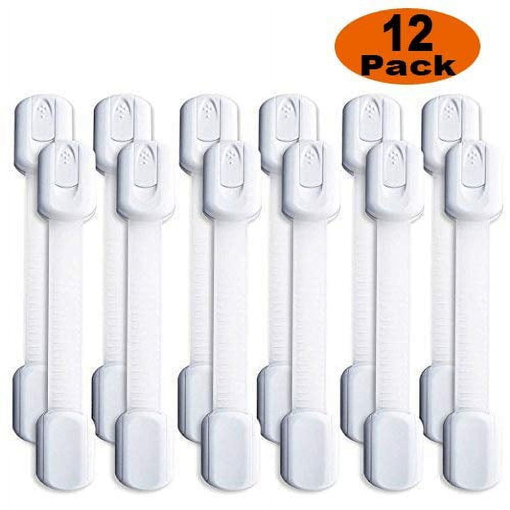 12 Pack Child Proof Cabinet Locks, LNKOO Baby Proofing for Toilet ...