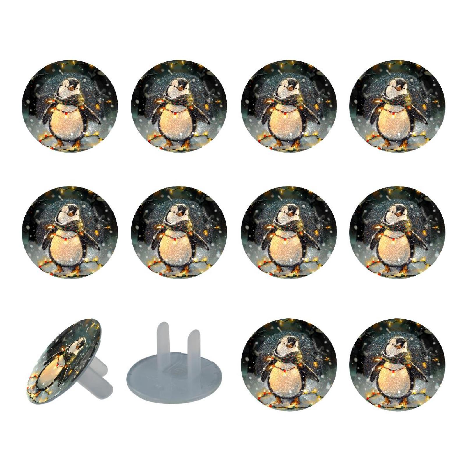 12 Pack Christmas Penguin (2) Outlet Covers Baby Proofing | Safe ...