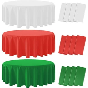 Round Paper Table Cloth