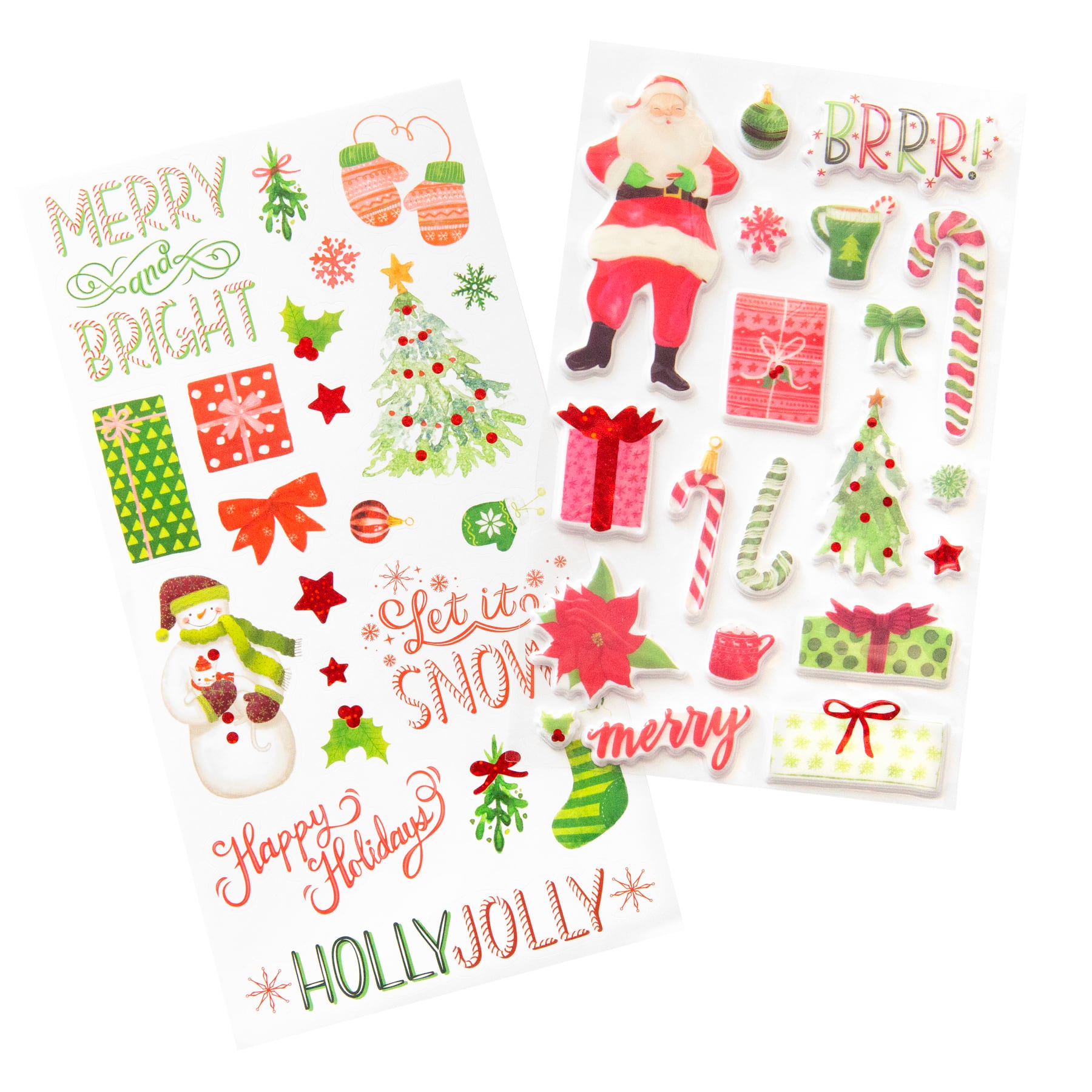12 Pack: Christmas Sticker Pack by Recollections™ - Walmart.com