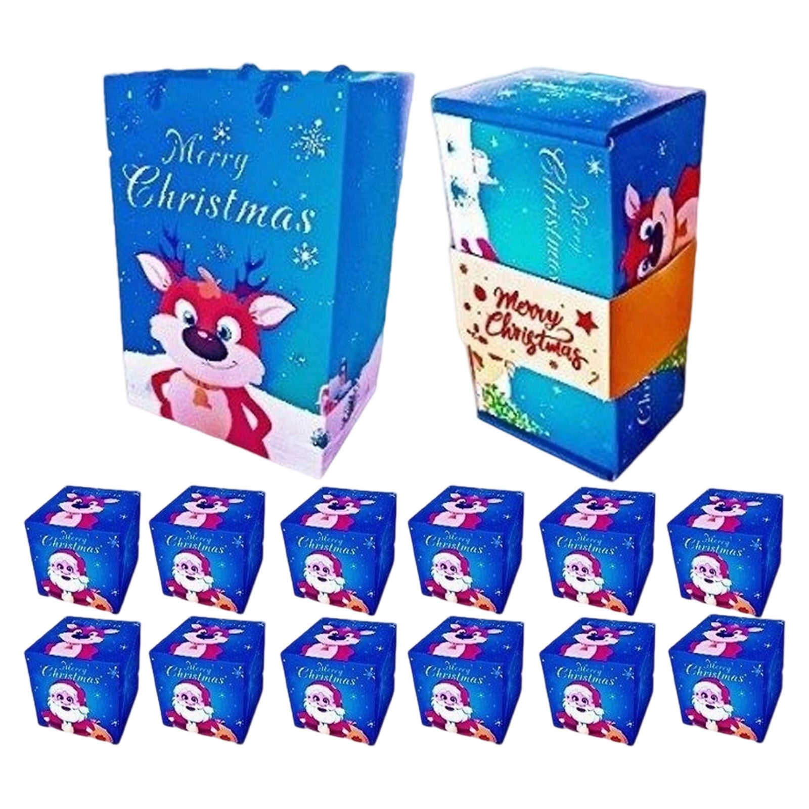 12-Pack Christmas Surprise Gift Box, Explosion Gift Boxes, Pop Up Xmas ...