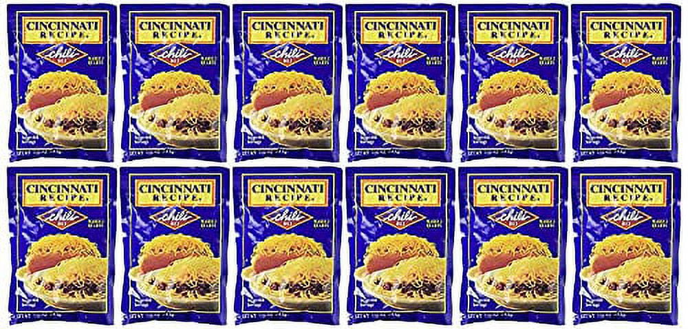 12 Pack Cincinnati Chili Mix packets (New) - Walmart.com