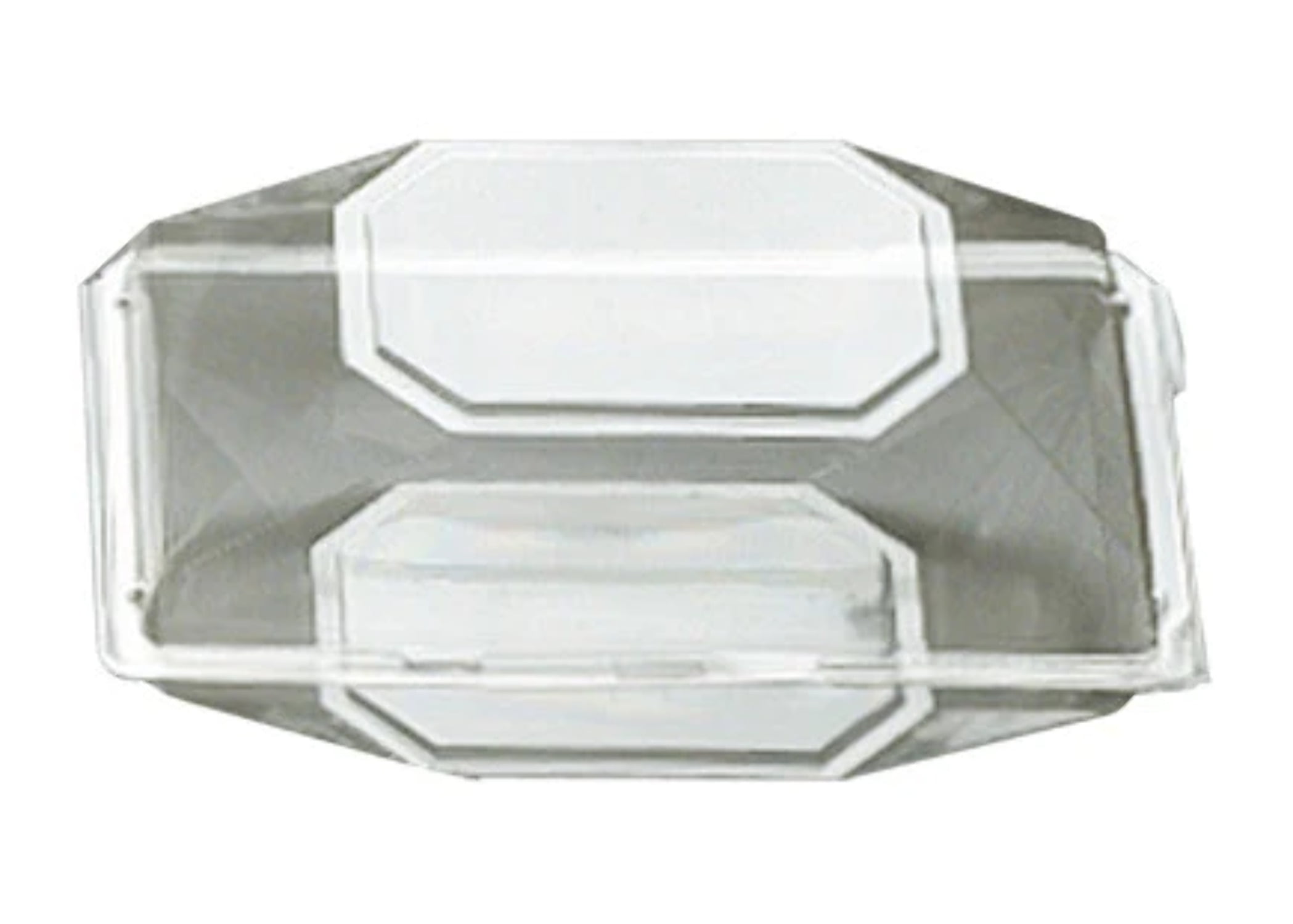 12 Pack Clear Plastic Flower Box for Corsage Boutonniere Rose Orchid ...