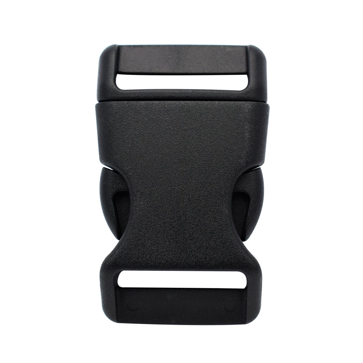 12 Pack Contoured Plastic Buckles 1 inch Side Release Black Buckle for ...