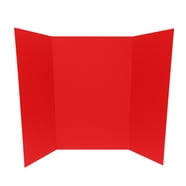 Pen+Gear White Tri-Fold Cardboard Project Display Board, 28" x 40 ...