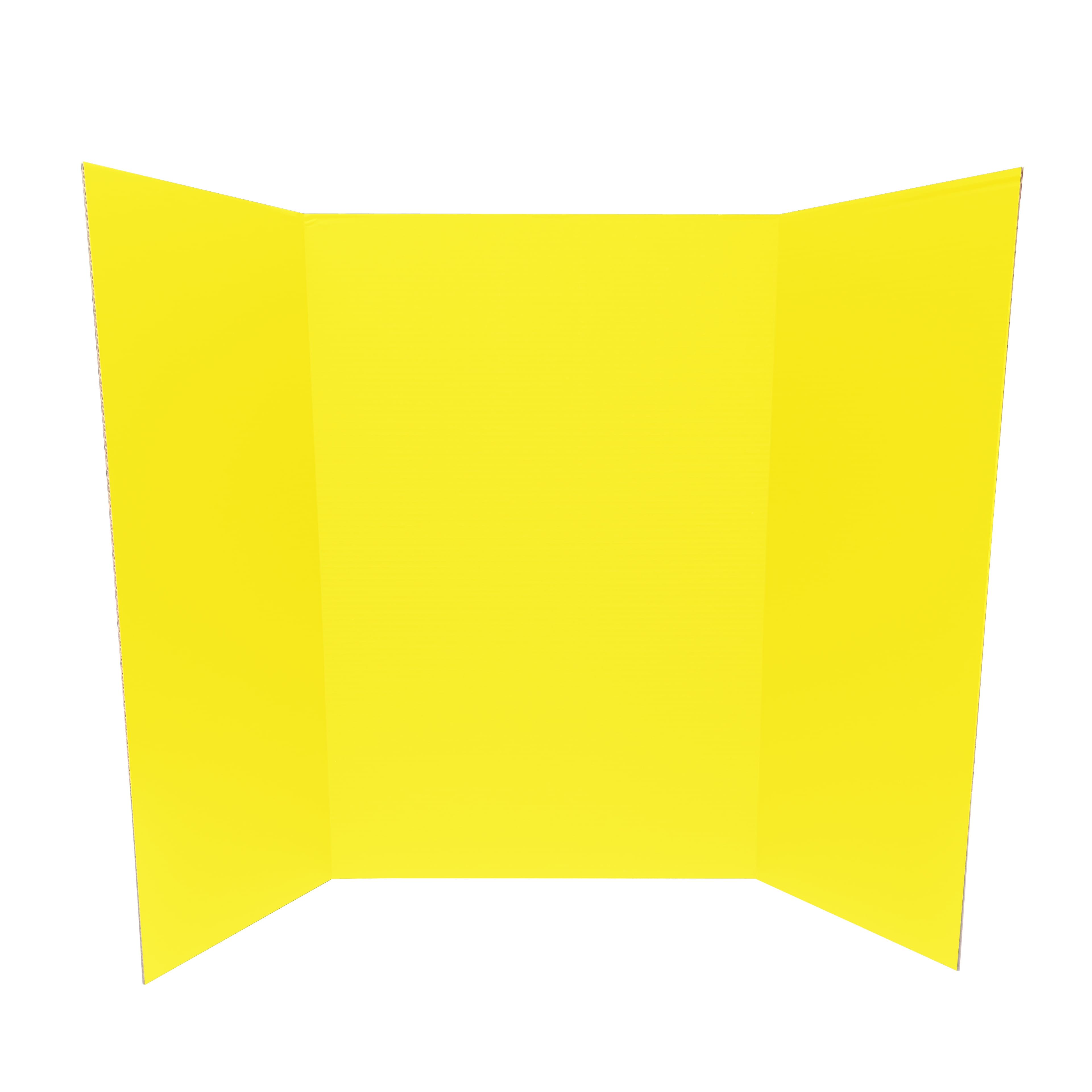 Corrugated Tri-Fold Display Board, 36" x 48", 12 Pack - Walmart.com