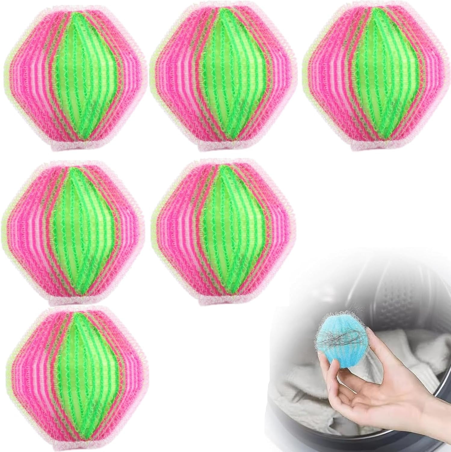 12 Pack Cozycache Laundry Lint Remover, Cozycache Laundry Pet Floating ...