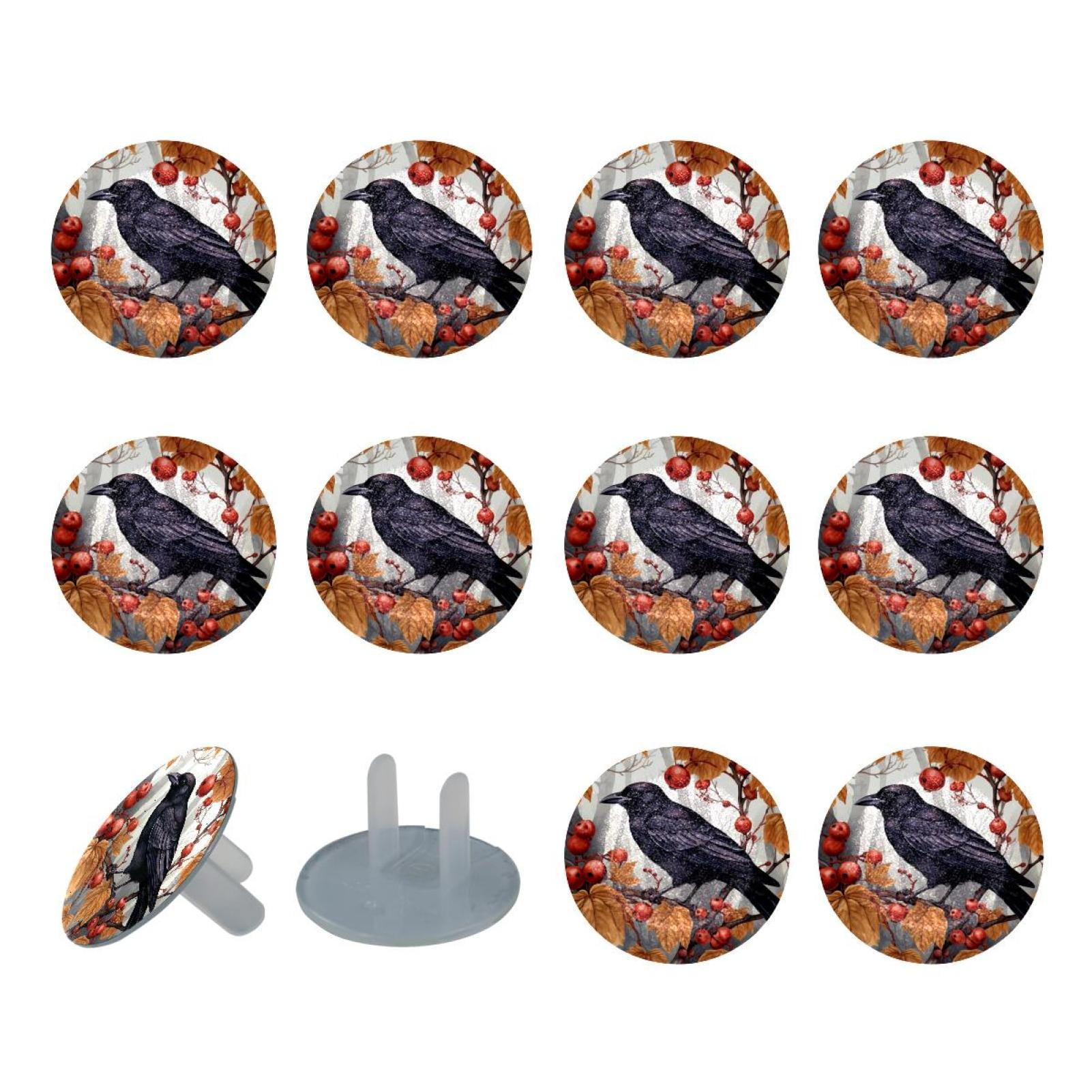 12 Pack Crow Outlet Covers Baby Proofing | Safe Electric Plug ...