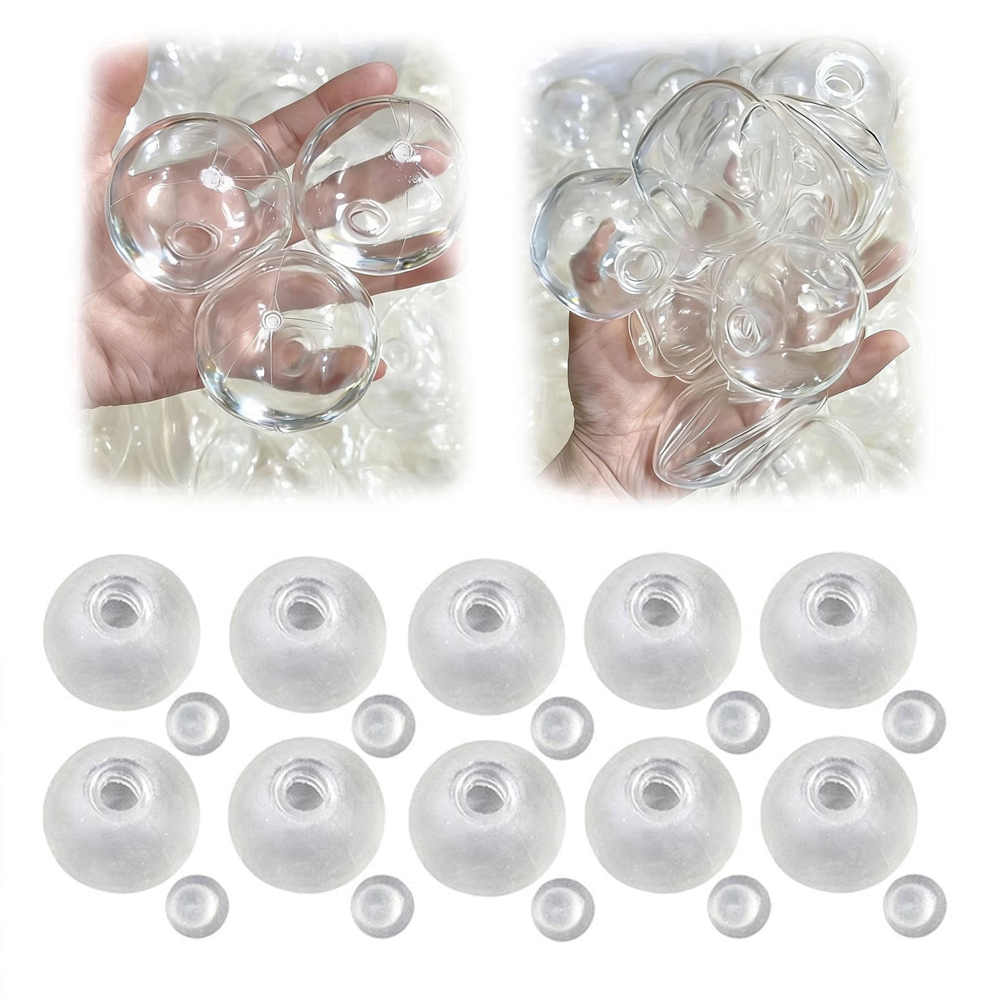 12 Pack DIY Squishy Making Kit – Crunchy Textured DIY Stress Balls ...