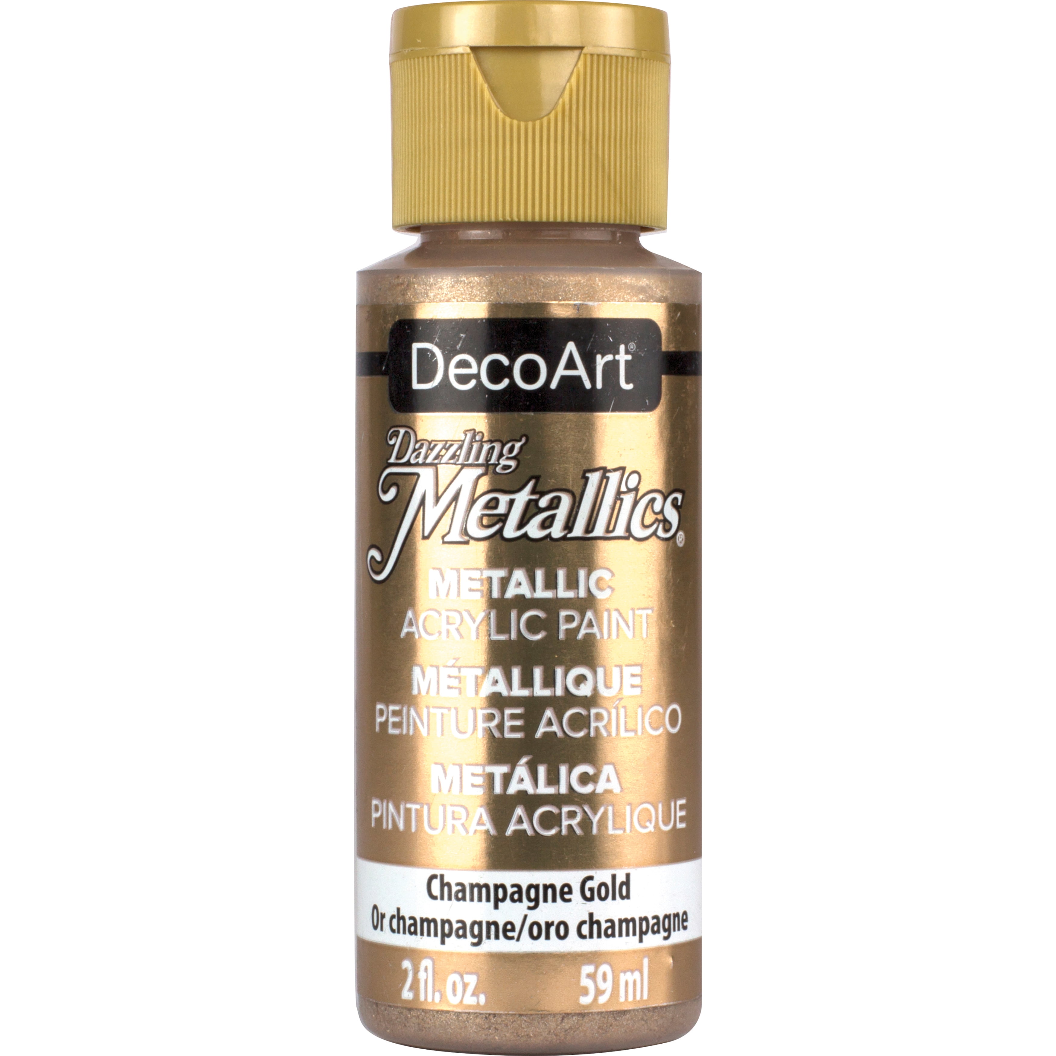 12 Pack: DecoArt® Dazzling Metallics® Acrylic Paint - 2oz. - Walmart.com