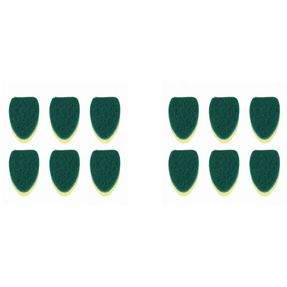 12 Packs Dish Wand Sponge Refills Compatible with Scrub Daddy ...