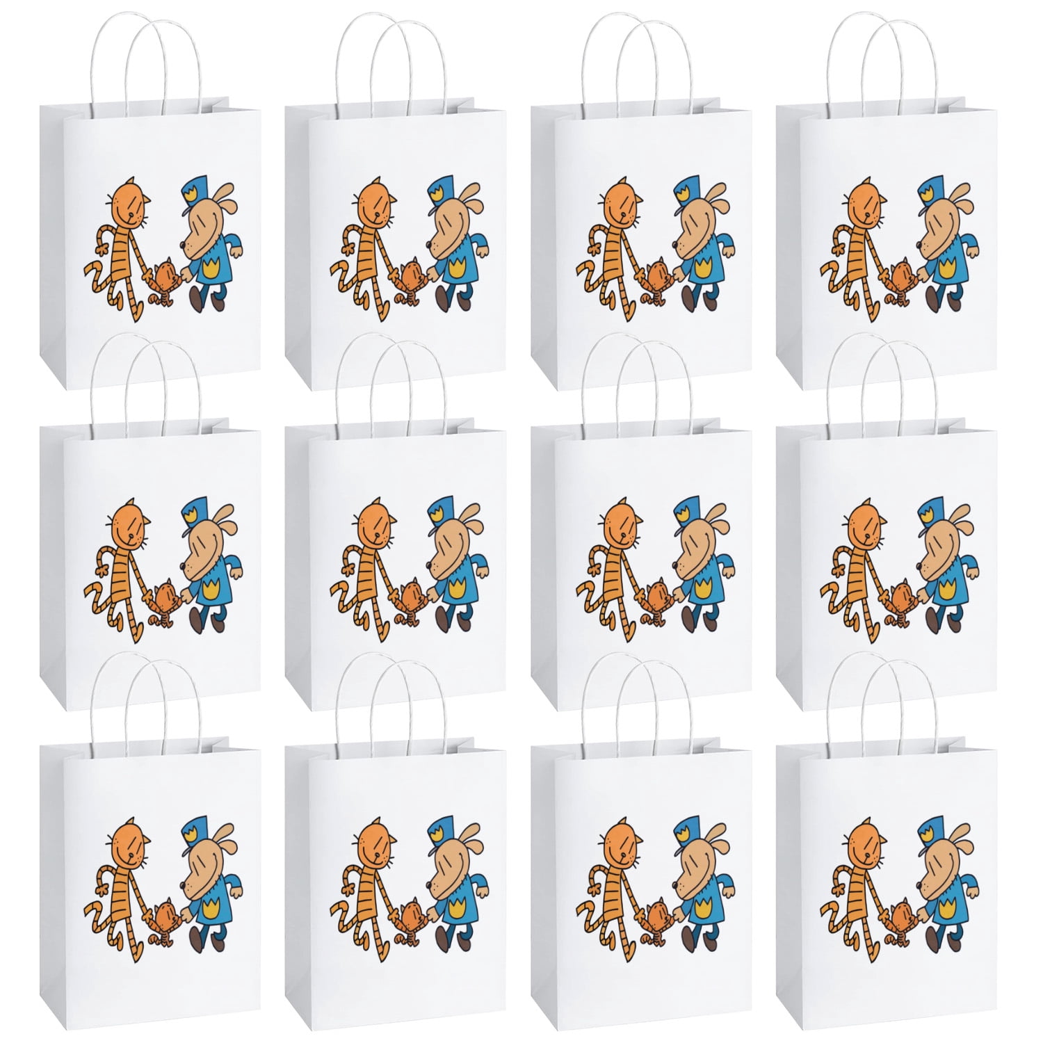 12 Pack Dog man Party Gift Bags Party Decorations, Birthday Party ...