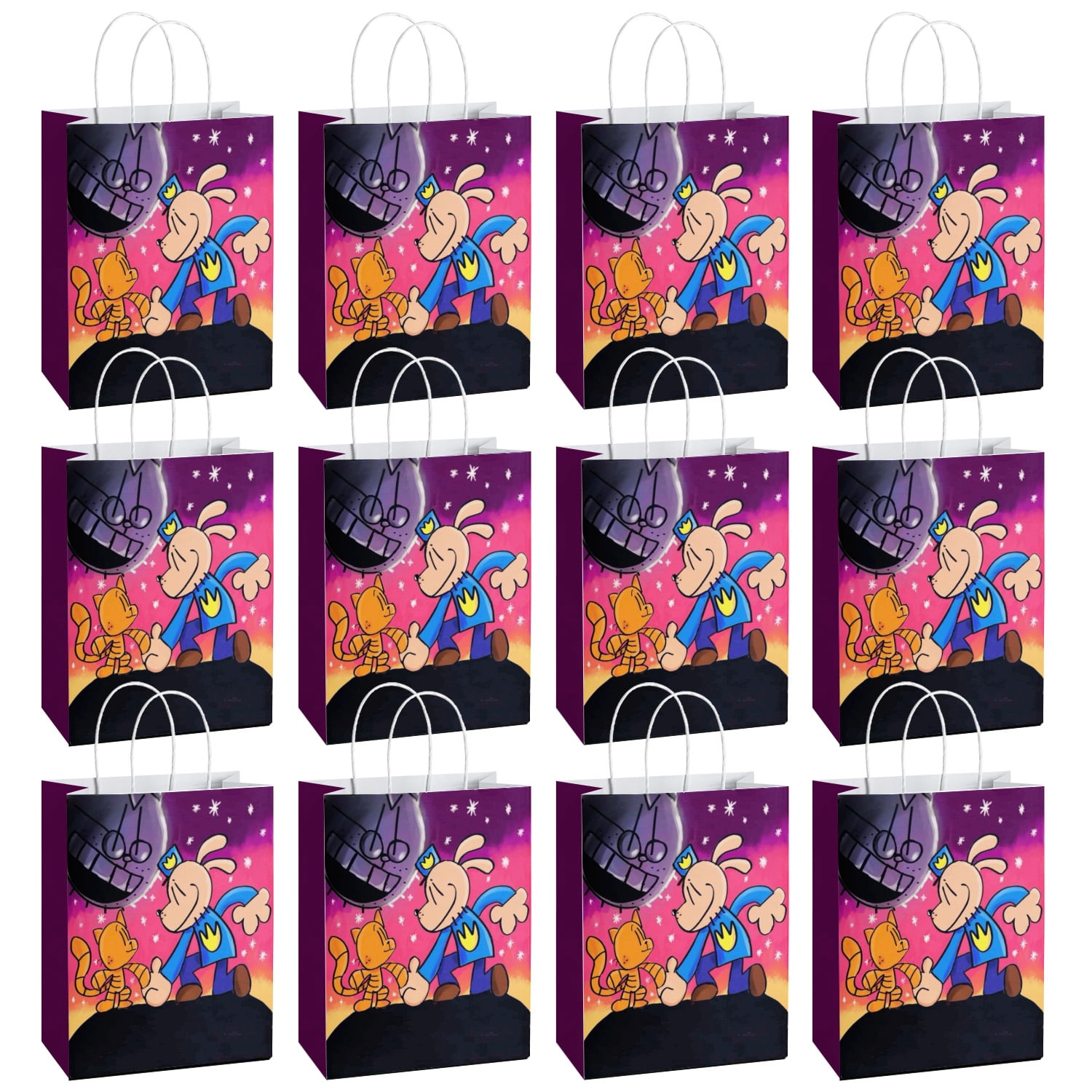 12 Pack Dog man Party Gift Bags Party Decorations, Birthday Party ...