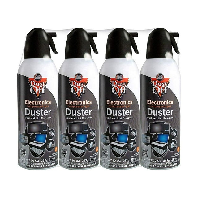 12 Pack | Dust-Off Disposable Compressed Gas Duster, 10 oz Cans ...
